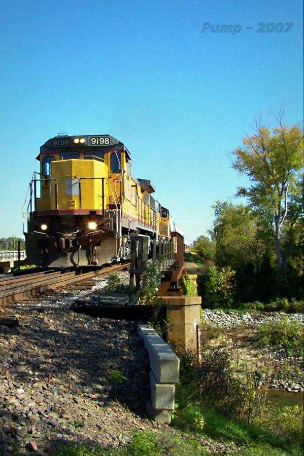 Southbound UP Manifest Train